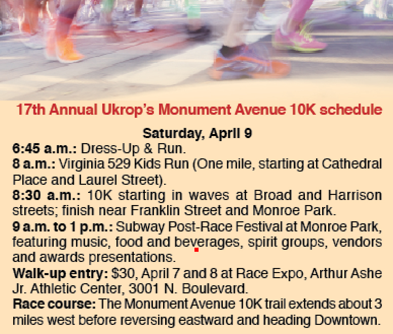 Runners readying for 10K race on Saturday | Richmond Free Press ...