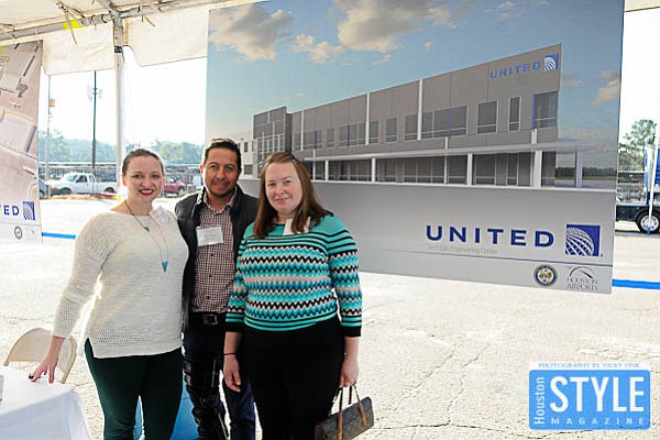 United Airlines Technical Operations Center Groundbreaking |Houston ...