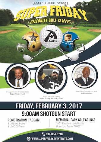 NFL Legends Tee-Off for the A-Game ‘Super Friday’ Celebrity Golf ...