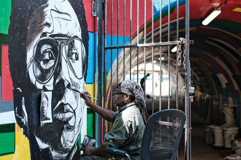 Ashe mural to be unveiled at Battery Park on July 12 | Richmond Free ...