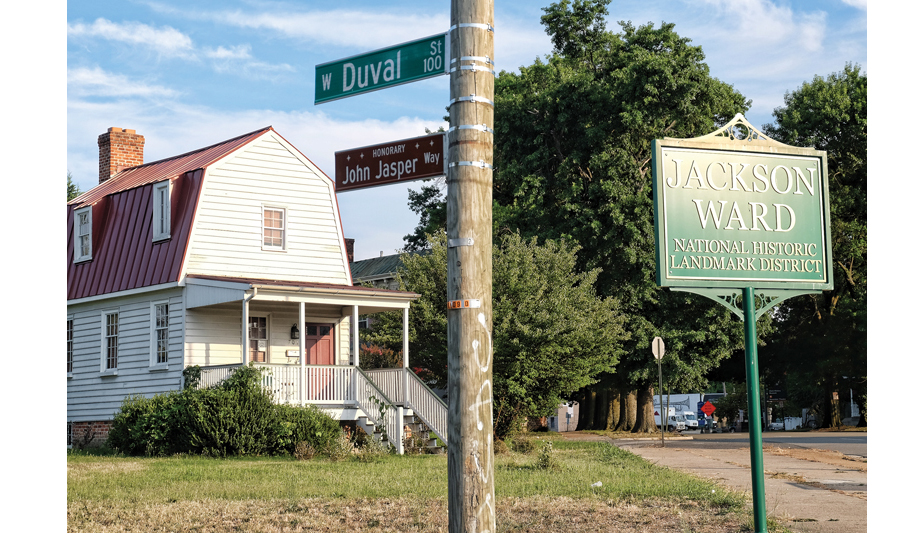 Street sign unveiled | Richmond Free Press | Serving the African ...