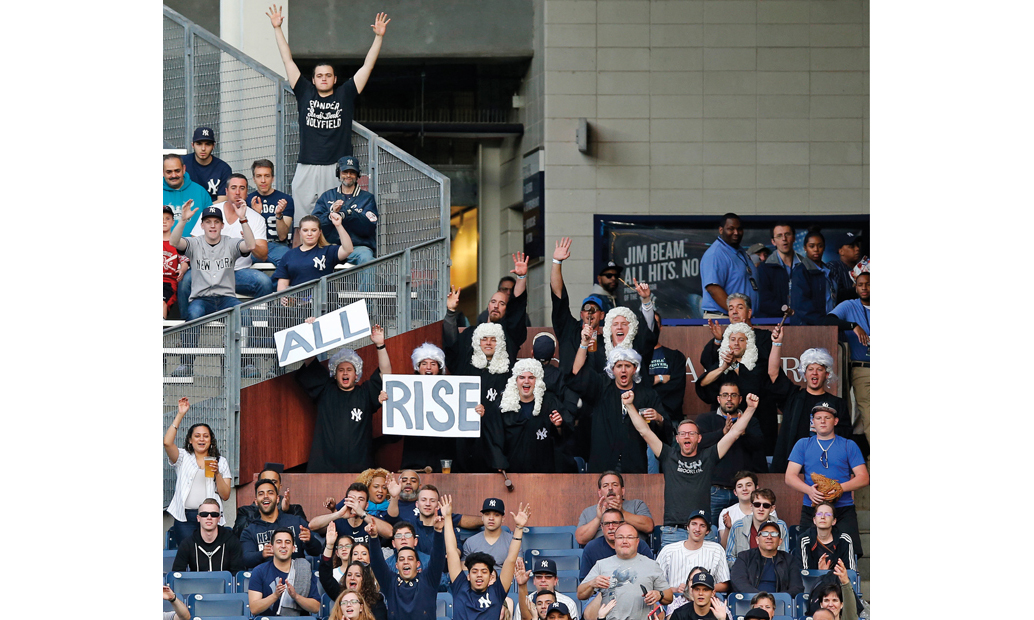 Aaron Judge fans turn heads at MLB Home Run Derby | Richmond Free Press ...