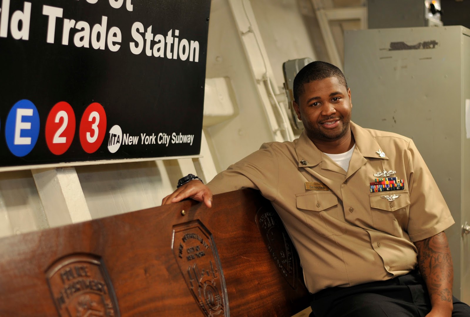 Houston Native Serves Aboard U.S. Navy Ship Forged From World Trade ...