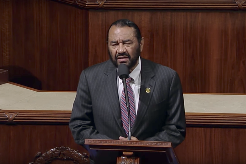 Rep. Al Green Denounces Decimation of Gaza and Appeals for Mercy with ...
