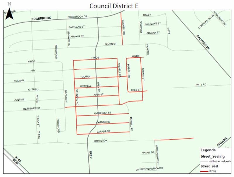 Freeway Manor Area Street Sealing Scheduled | Houston Style Magazine ...