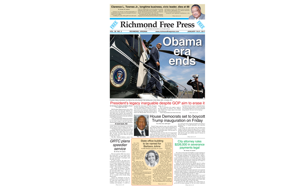Free Press wins 11 state journalism awards | Richmond Free Press ...
