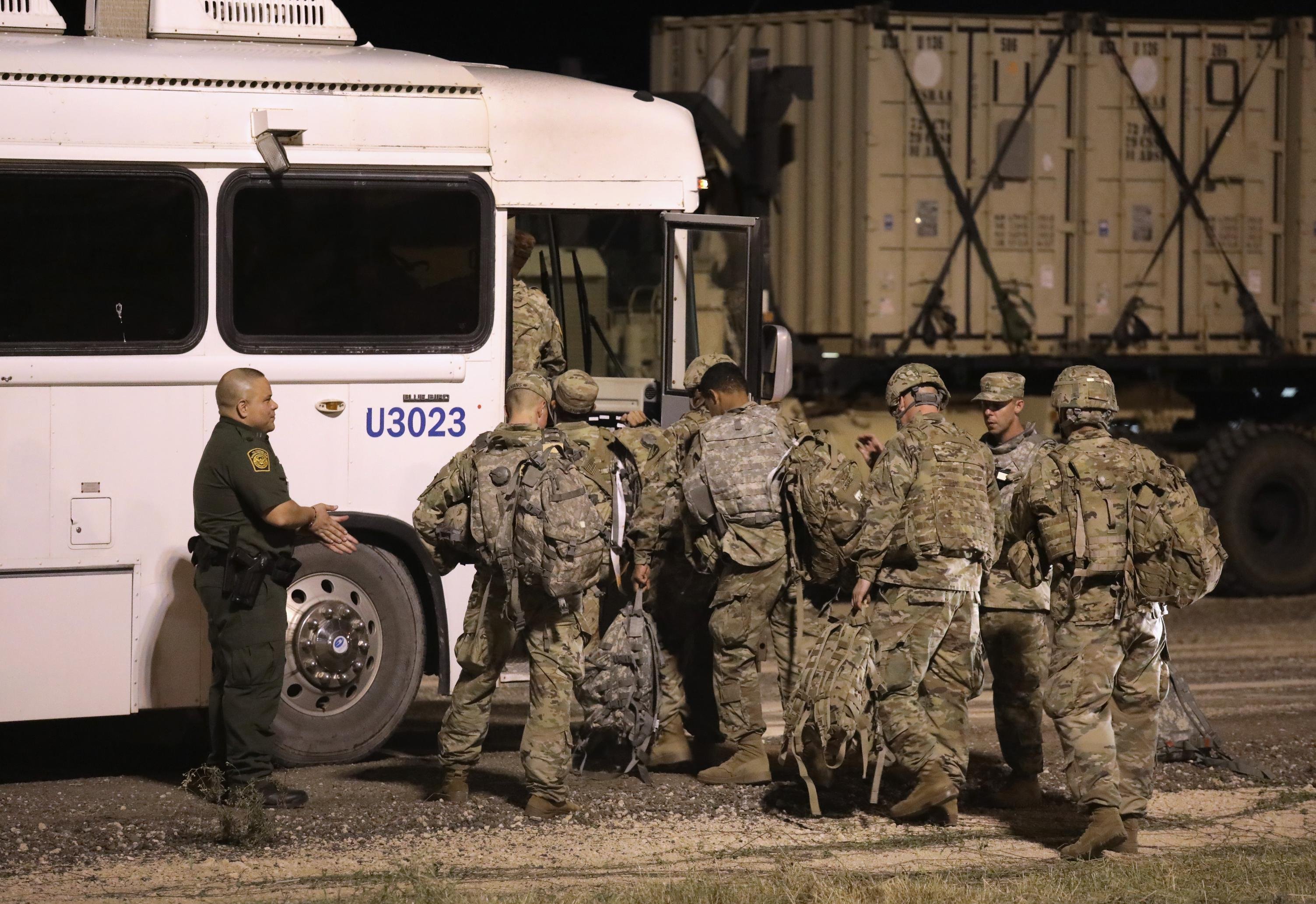 Texas Border Troops' Future Unclear As Initial Task Nears Completion ...