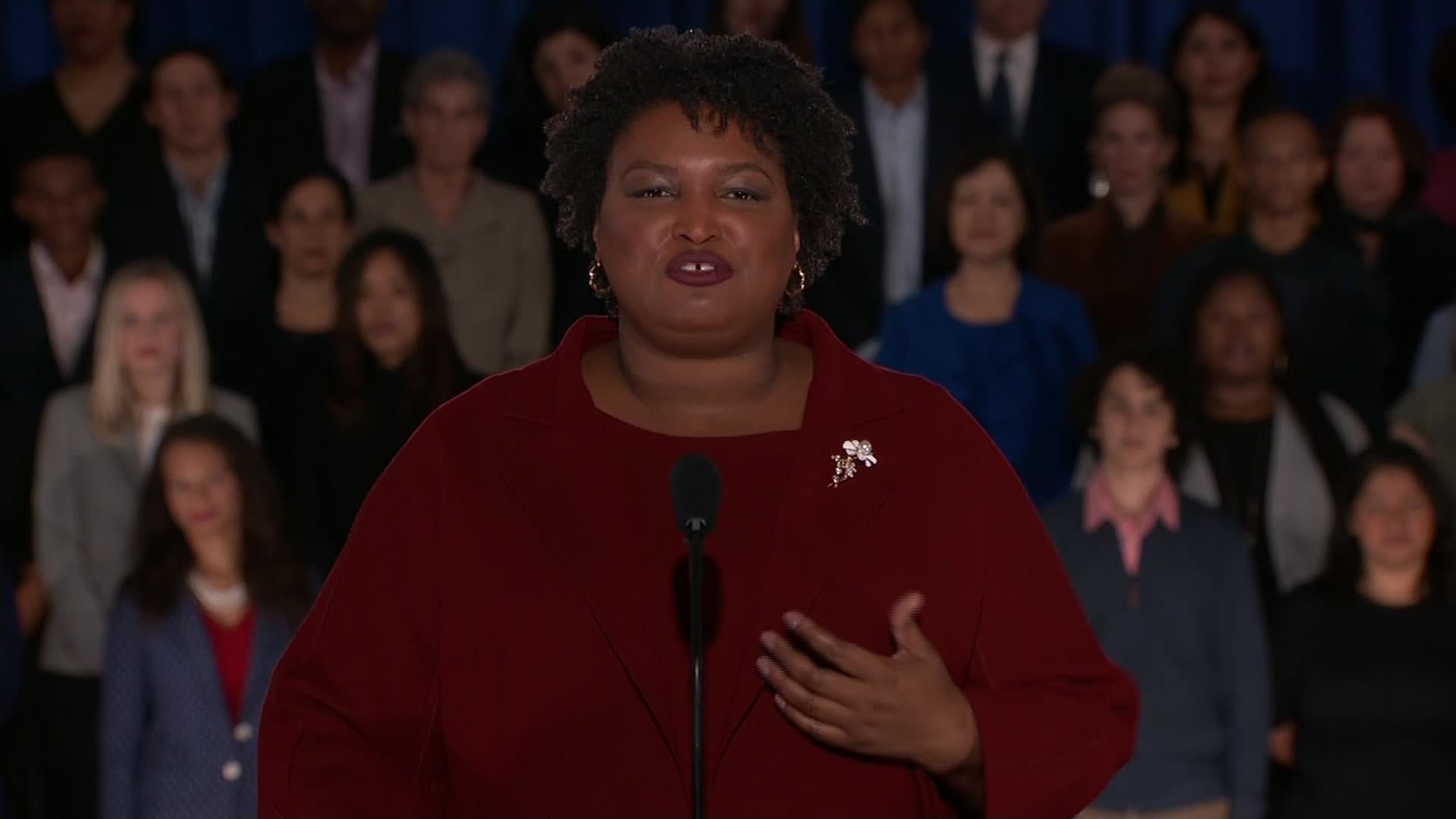 Stacey Abrams, First Black Woman to Give Democratic Rebuttal | Houston ...