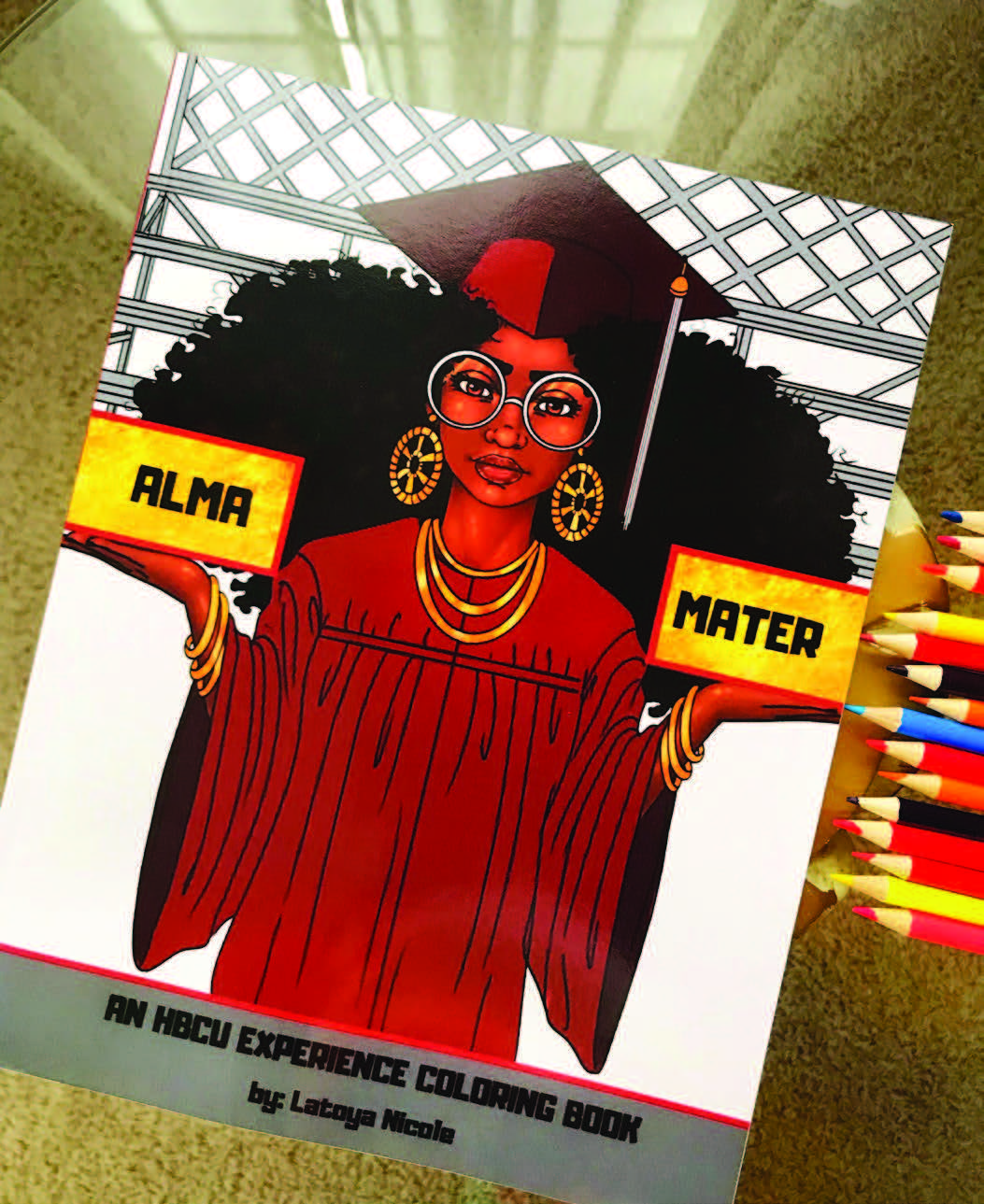 HBCU Grad Returns with First Ever Adult Coloring Book Celebrating Black ...