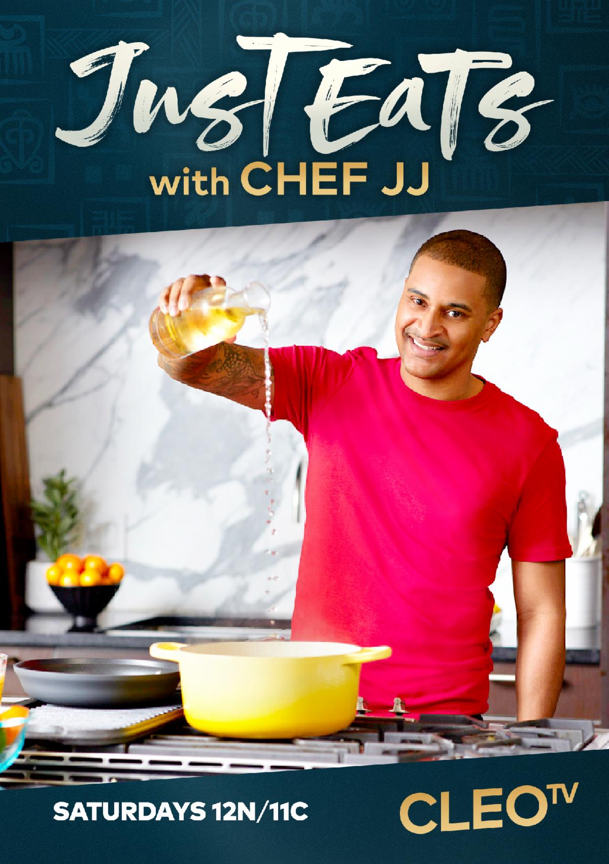 Cleo TV Series Up A Plant-Based On Just Eats with Chef JJ Featuring DJ ...