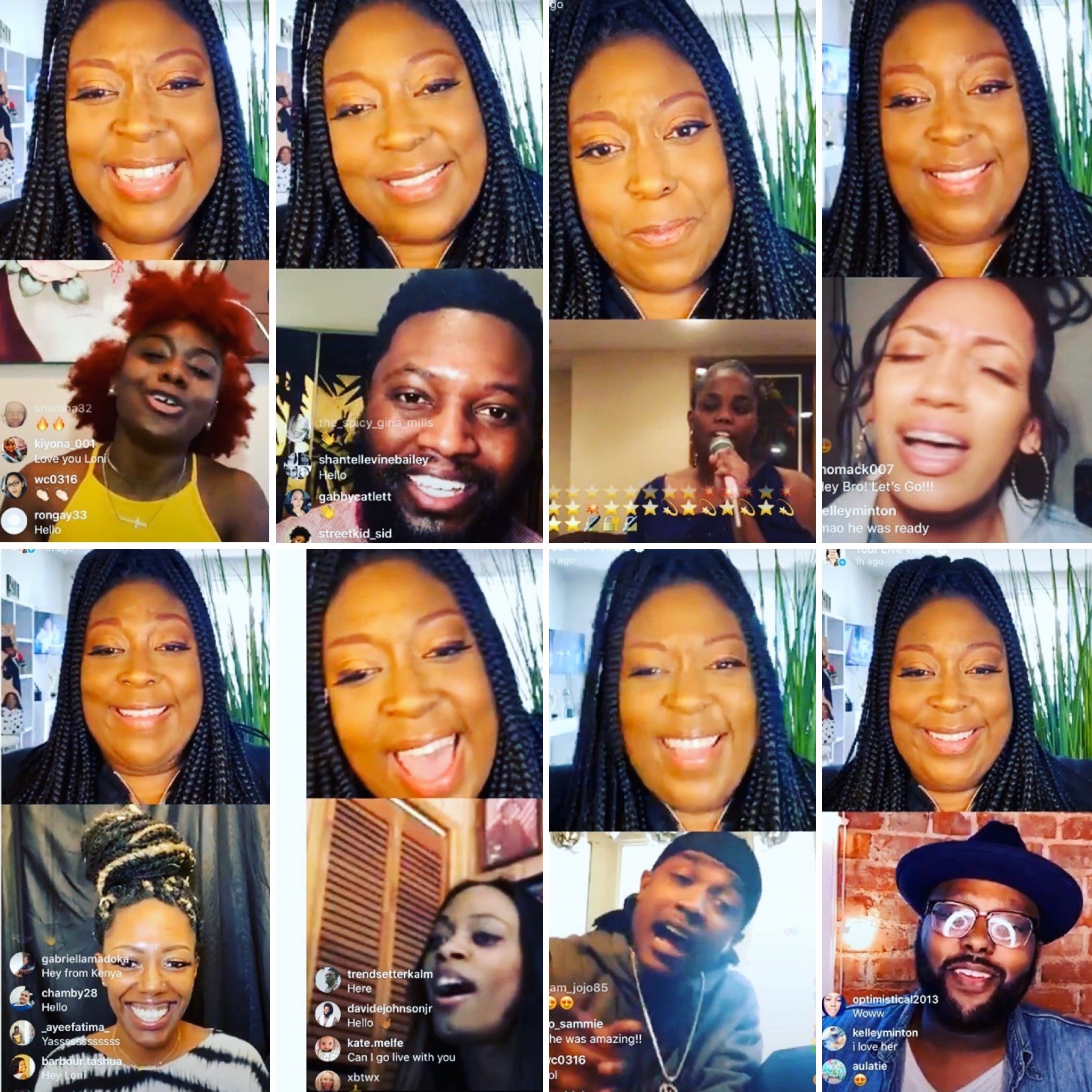 Back To Her Roots...Loni Love Quarantine Talent Show Attracts Over ...