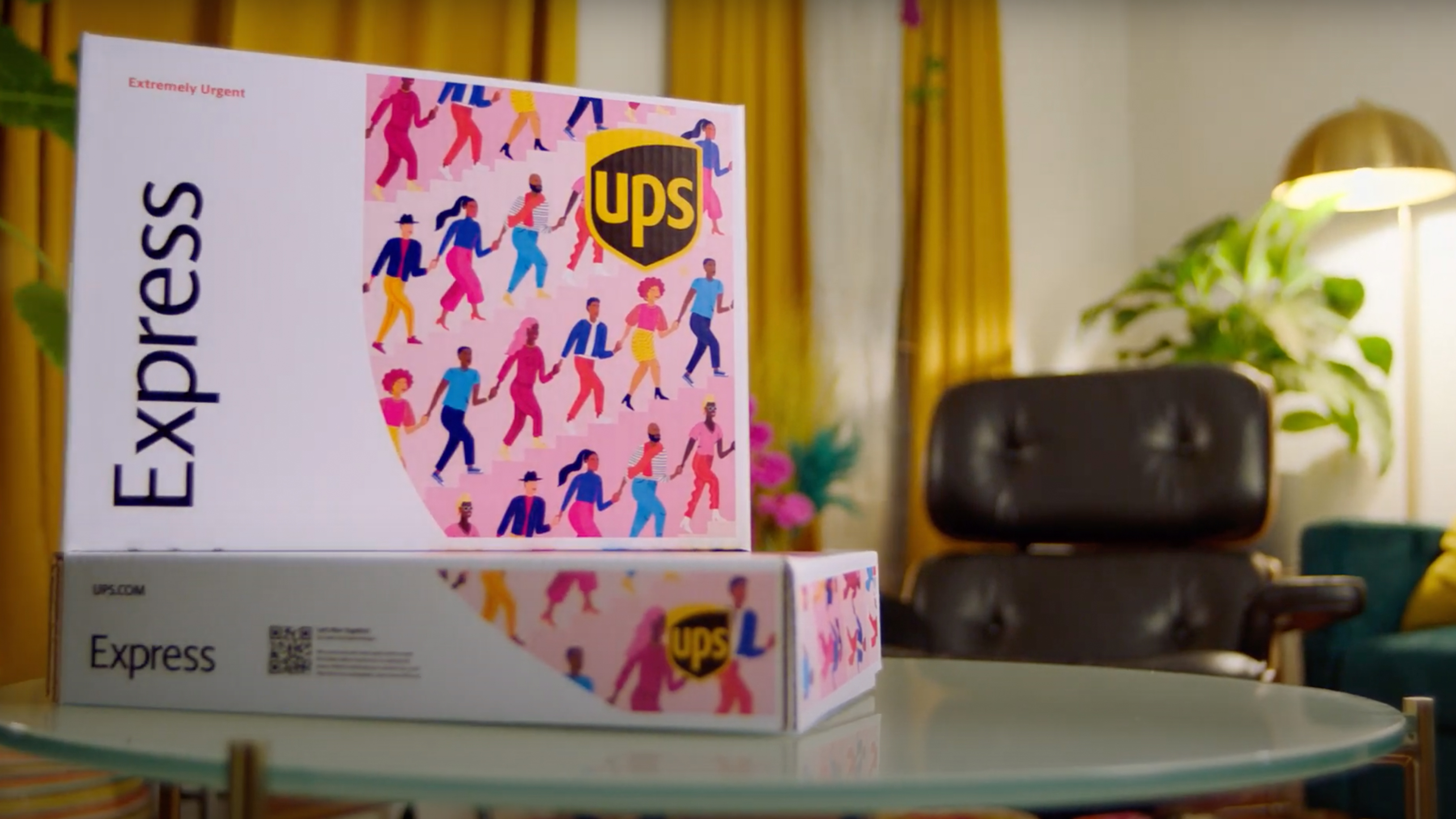 UPS gives its Express delivery boxes a Black History Month makeover ...