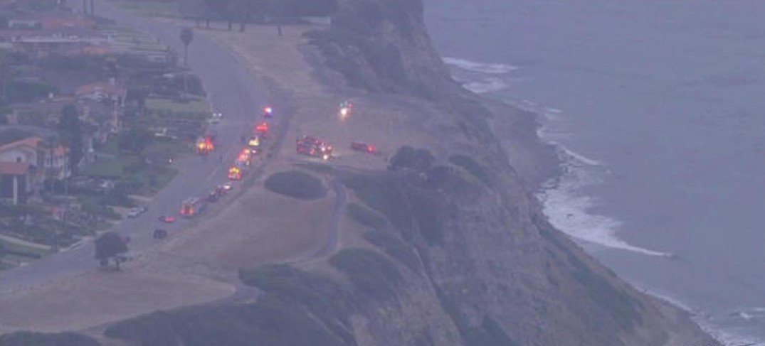 1 killed, 3 hurt in 300-foot fall down cliff in Palos Verdes Estates ...