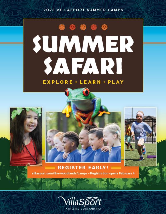 VillaSport Announces Summer Safari - 2023 Summer Camp for Kids ...