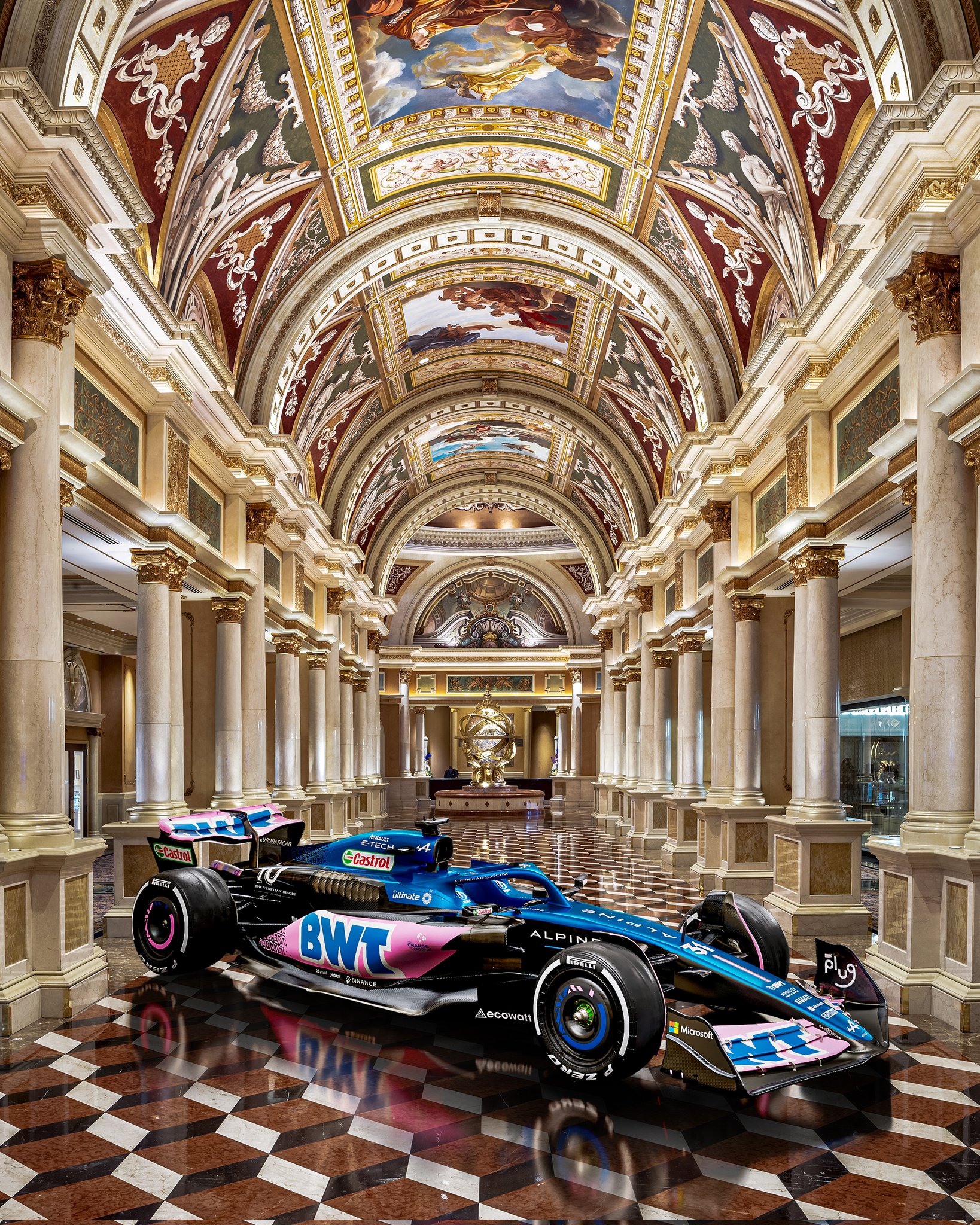 The Venetian® Las Vegas Partners with BWT Alpine F1 Team for Formula ...