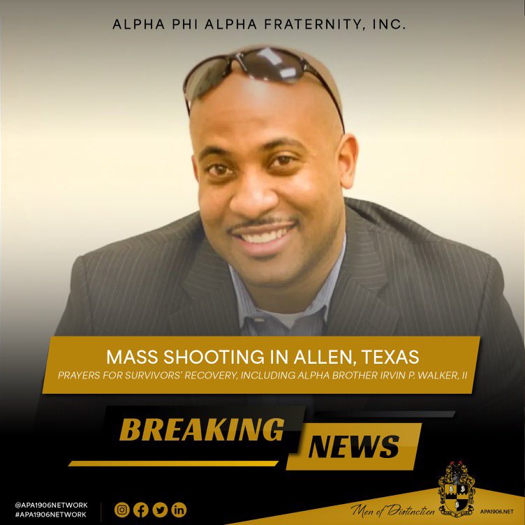 Alpha Phi Alpha Fraternity, Inc. Mourns the Victims of Allen, Texas ...