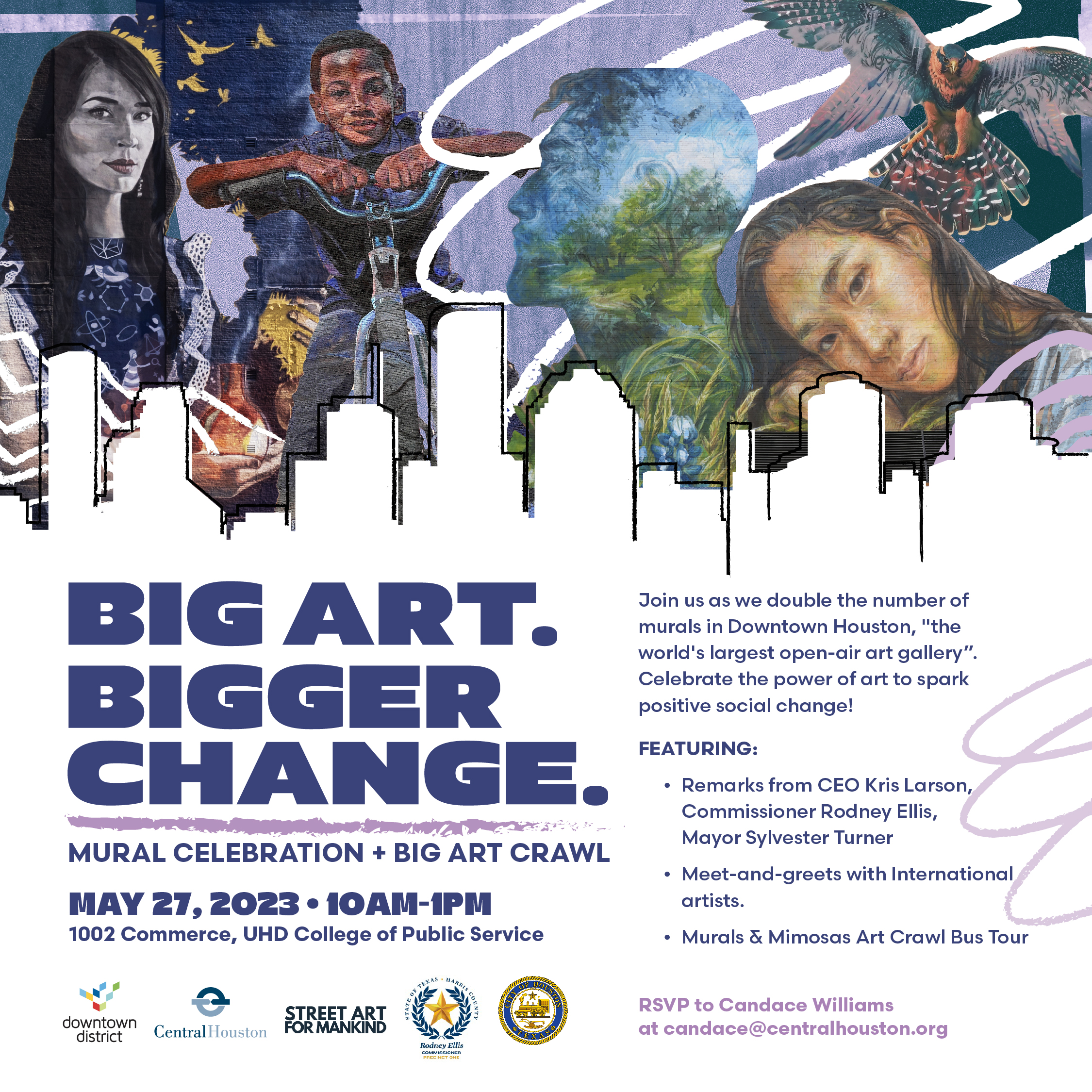 “Big Art. Bigger Change” Mural Unveiling and Celebration in Downtown ...
