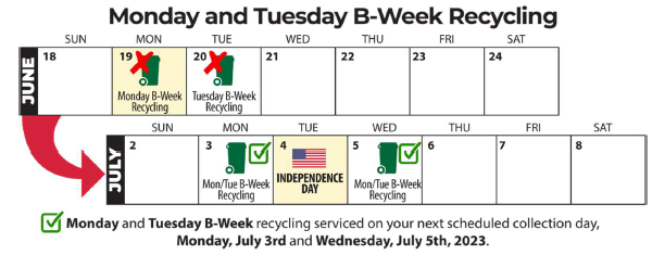 Solid Waste Management Department ﻿Collection and Facility Schedule for ...