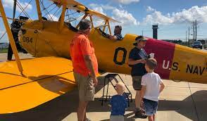 WWII Era T-6 Texan “The Pilot Maker” Planes Visiting the Lone Star ...