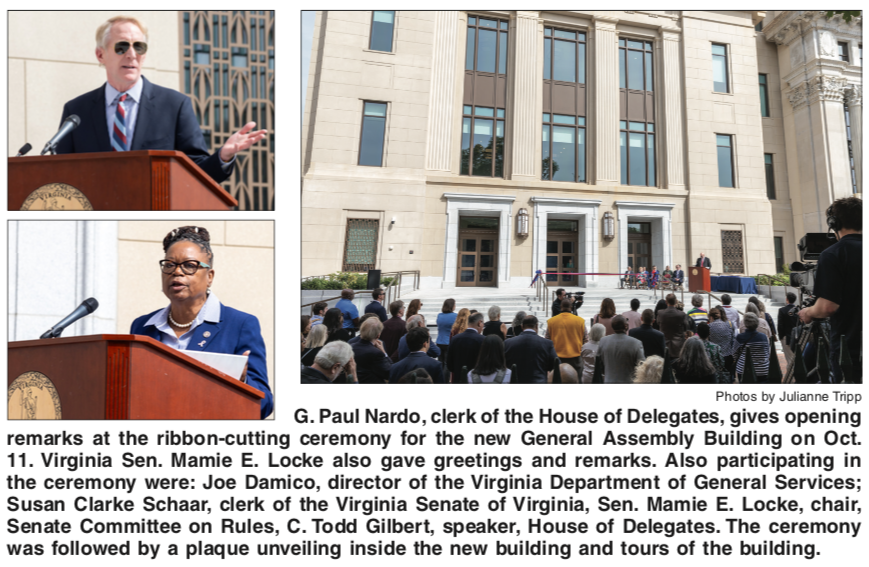 New General Assembly building opens | Richmond Free Press | Serving the ...