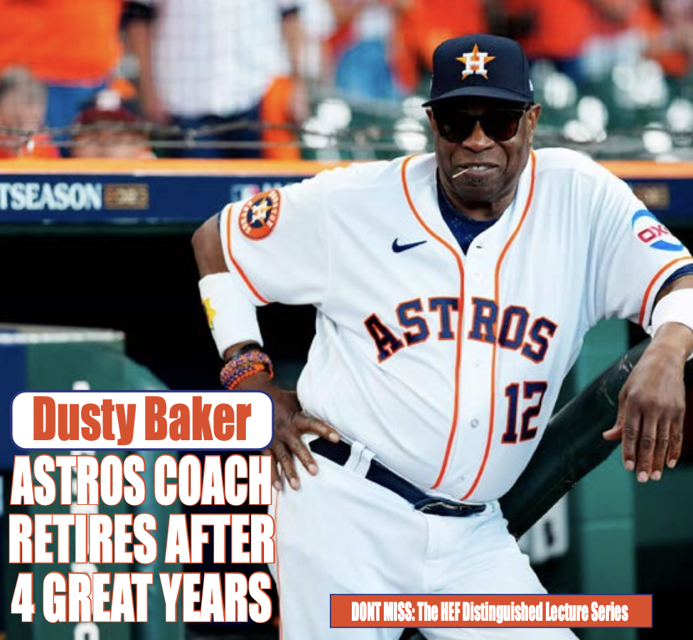 Legendary Astros Manager Dusty Baker Retires After Four Remarkable ...