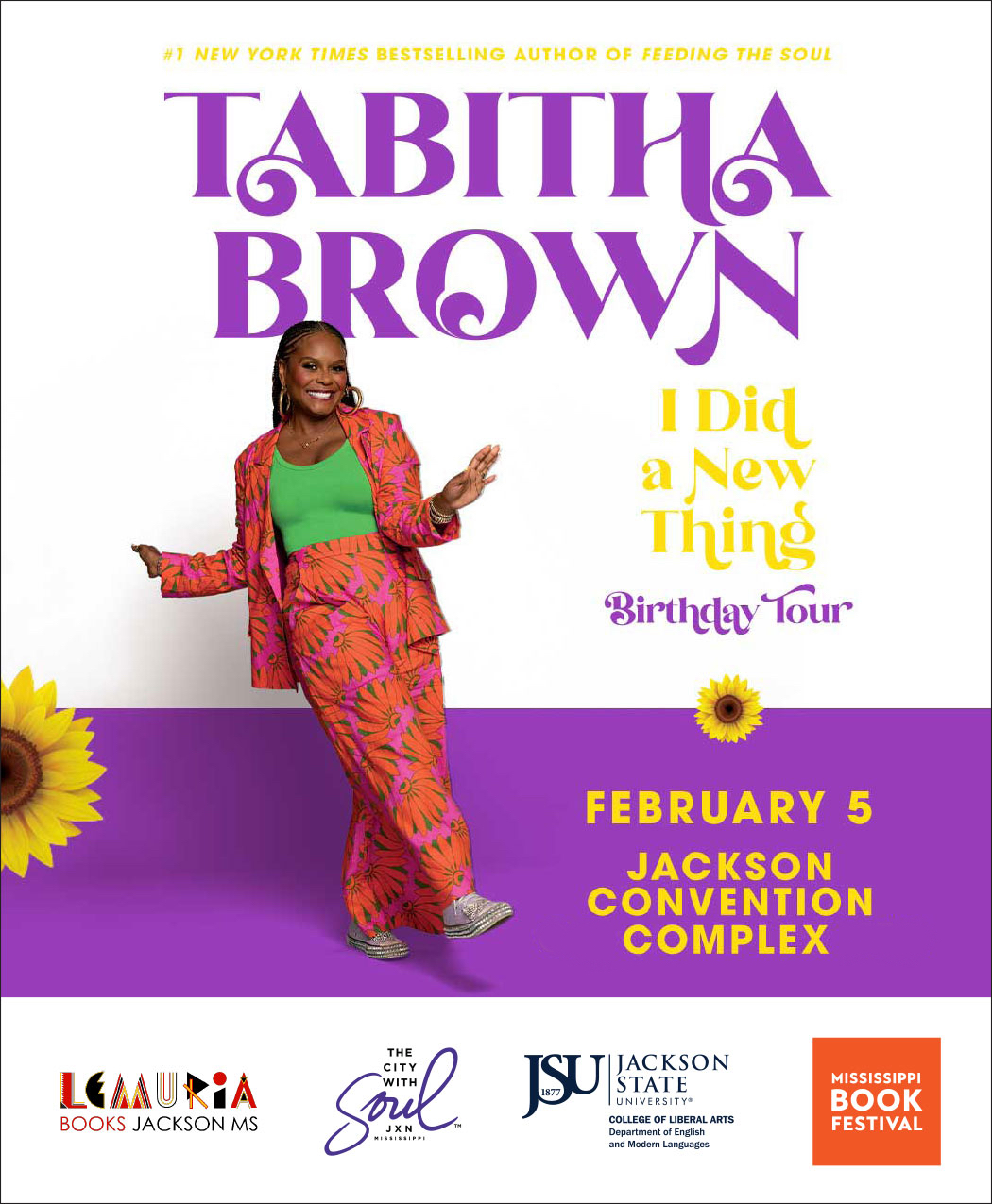'Tab Time Birthday Celebration' with Best-Selling Author Tabitha Brown at JSU | Houston Style ...