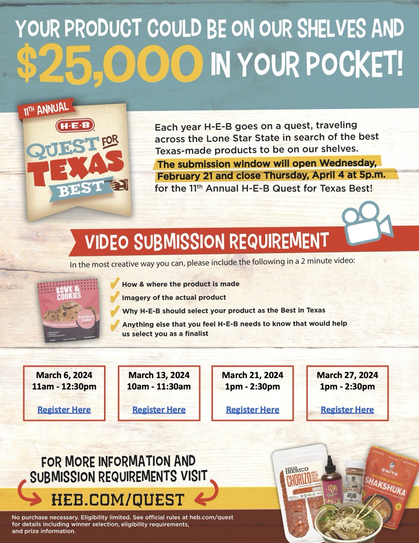 H-E-B Launches 11th Annual Quest for Texas Best | Houston Style ...