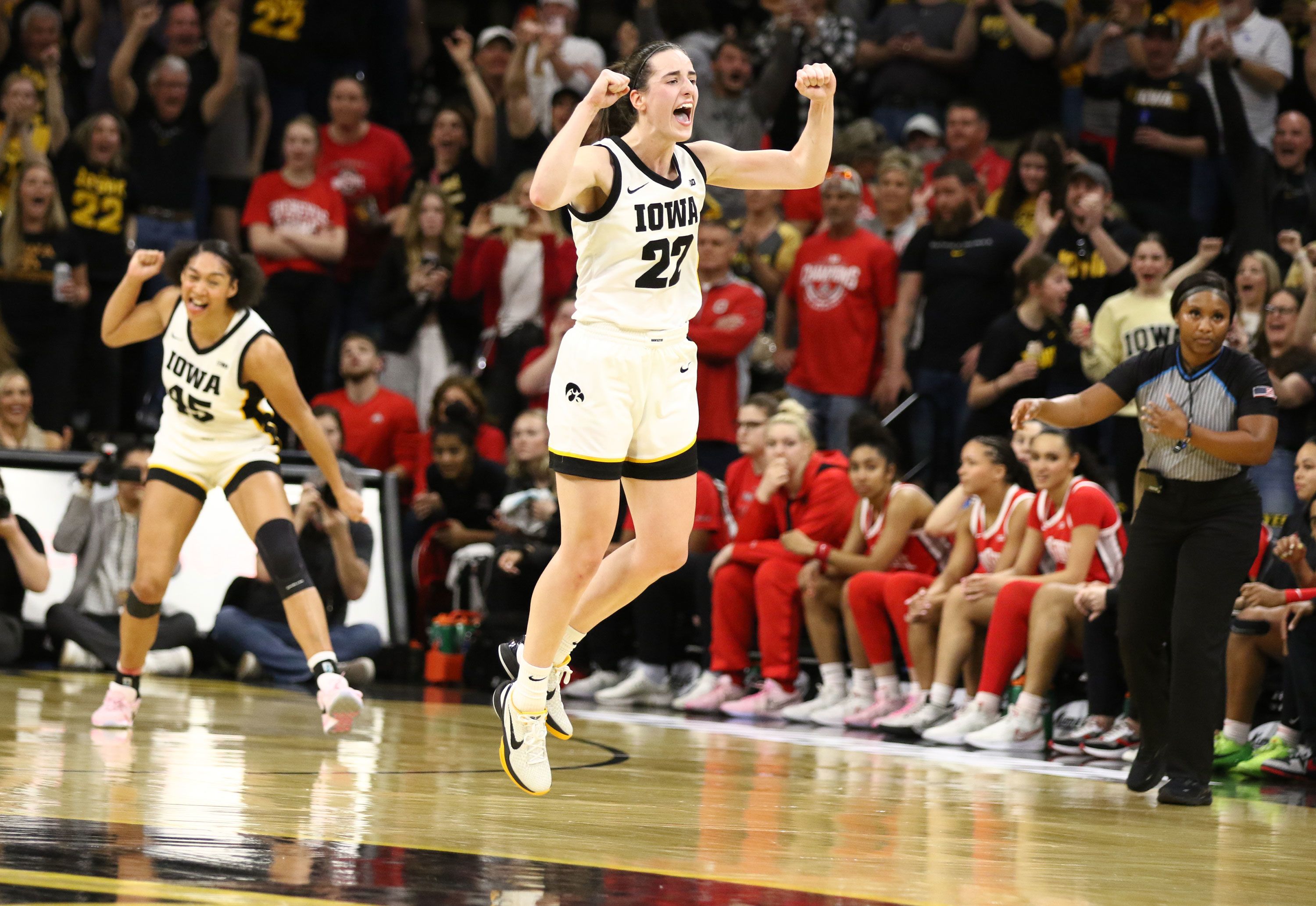 Iowa’s Caitlin Clark becomes NCAA Division-I all-time leading scorer ...