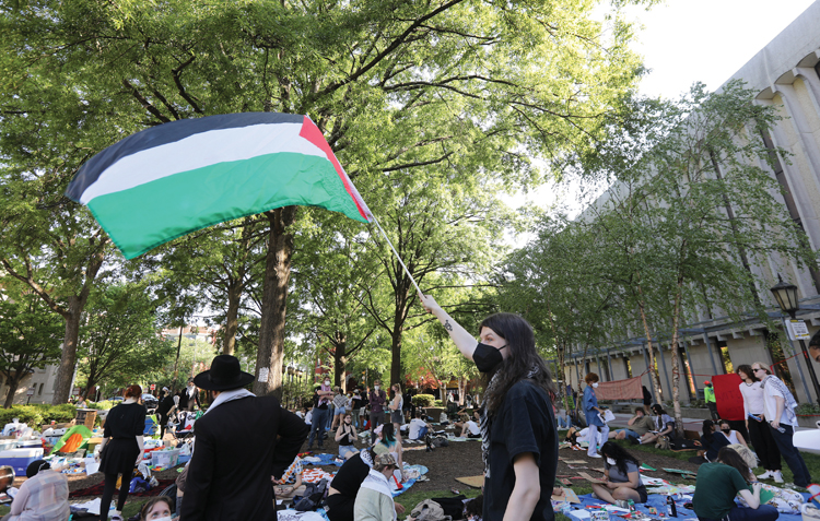 VCU anti-war protest attracts hundreds, ends in 13 arrests | Richmond ...