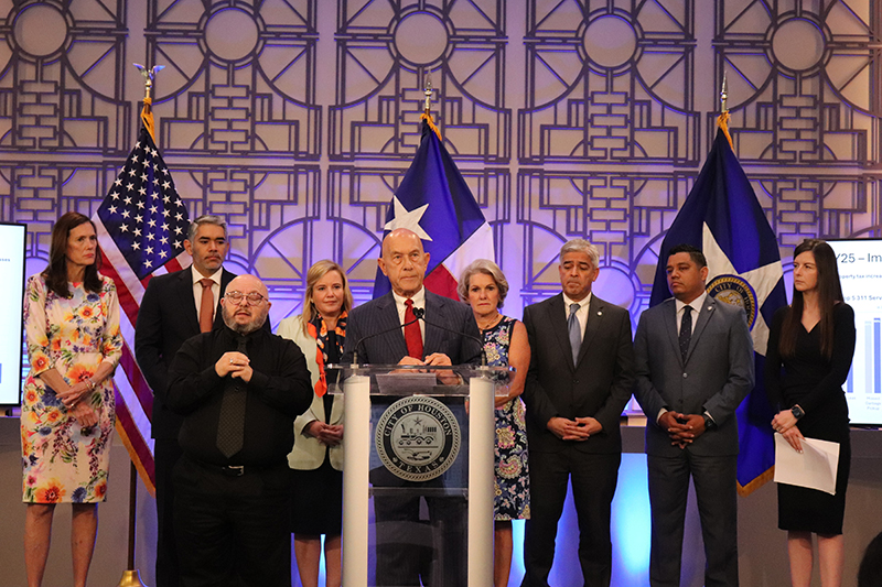 Mayor Whitmire Charts Course with FY '25 City of Houston Budget ...