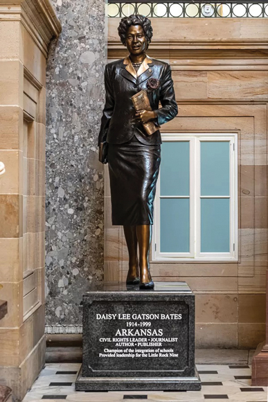 U.S. Capitol statue Commemorates civil rights icon Daisy Bates ...