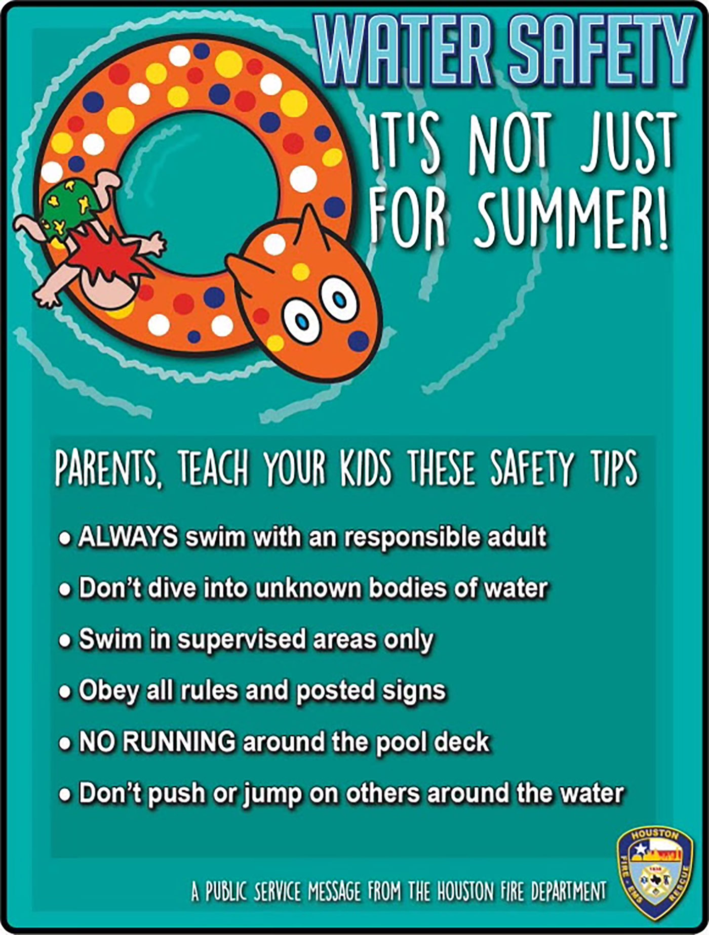 Houston Fire Department Recommends Safety Tips for Summer Fun and ...