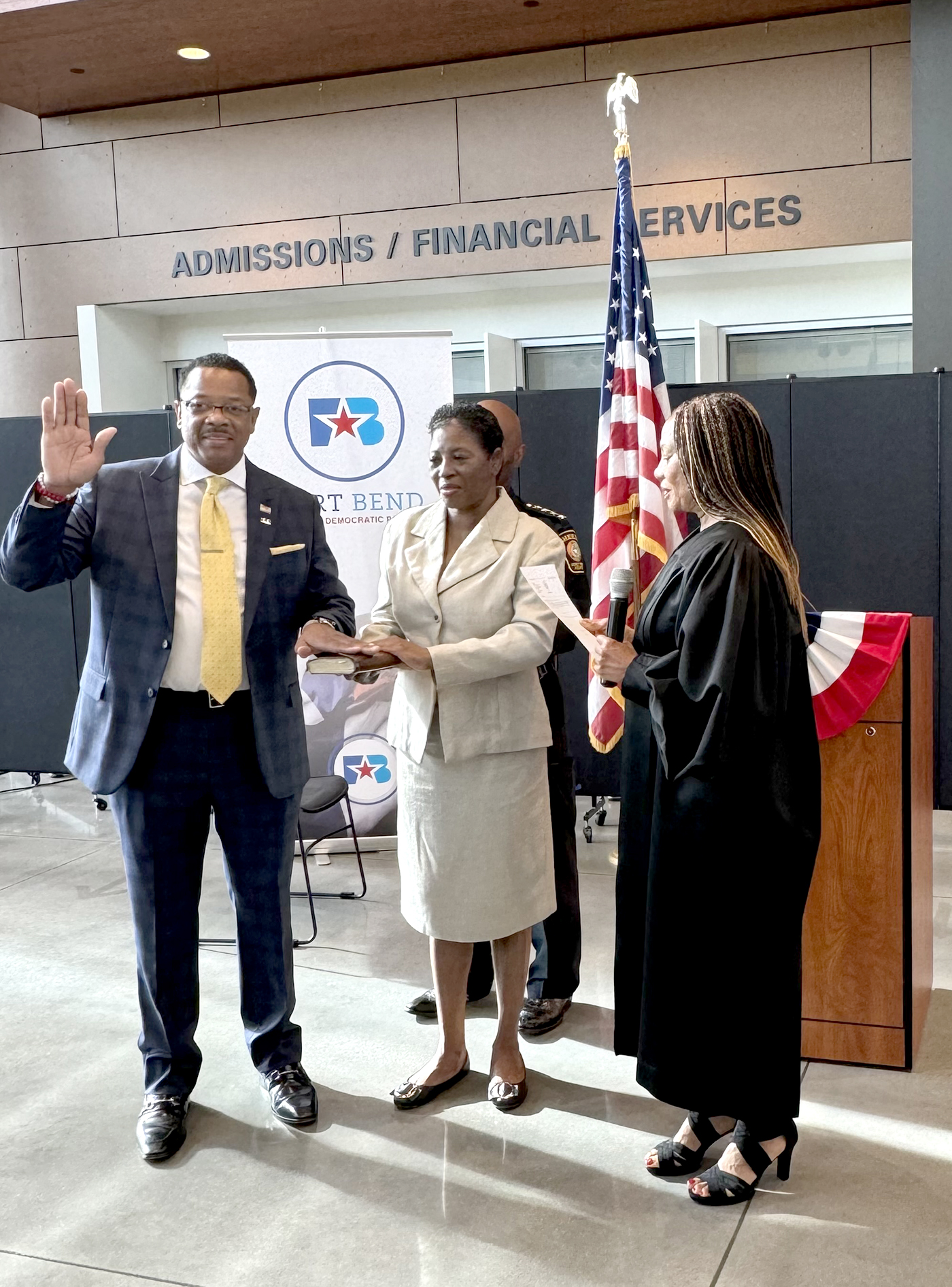 Fred Taylor Sworn in as New Fort Bend County Chairman | Houston Style ...