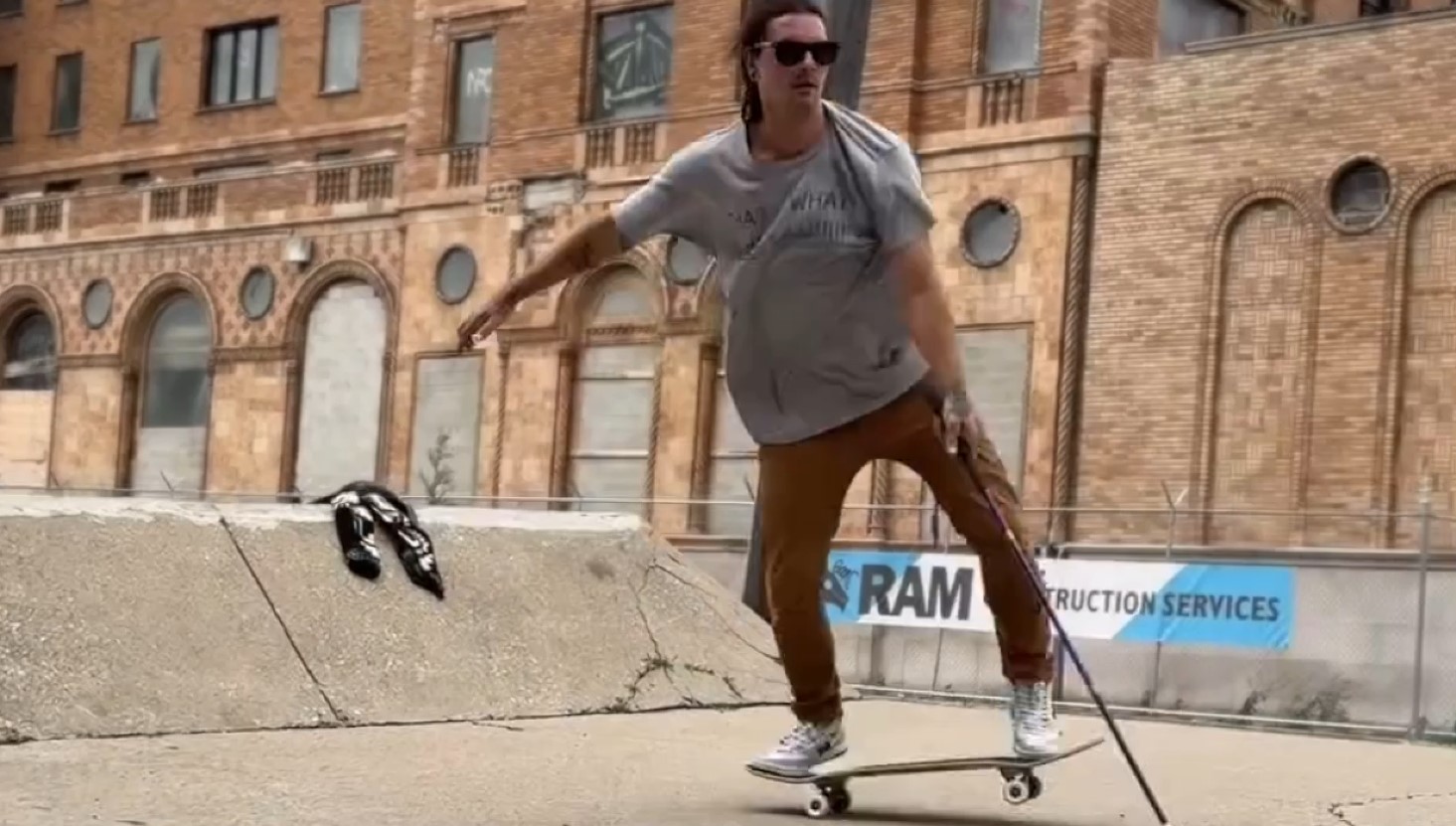 Blind skateboarder invited to test Olympic course in Paris | Houston ...