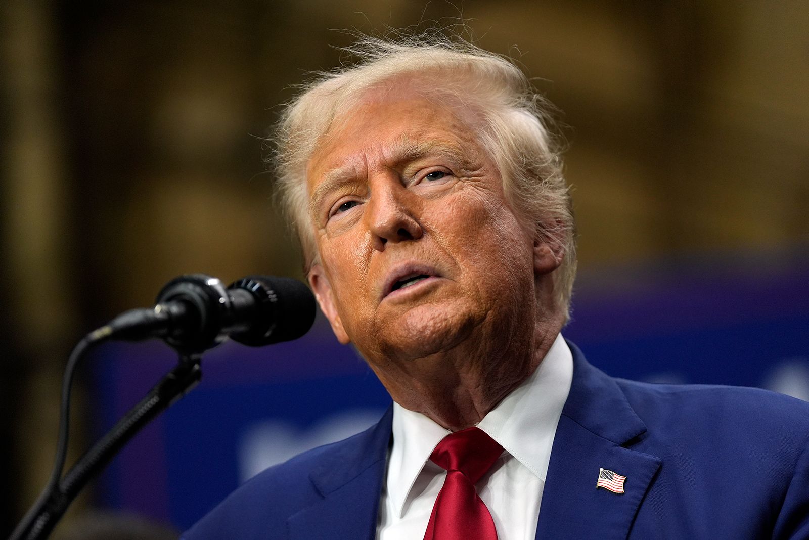 Trump backs off earlier claims that he should directly control interest ...