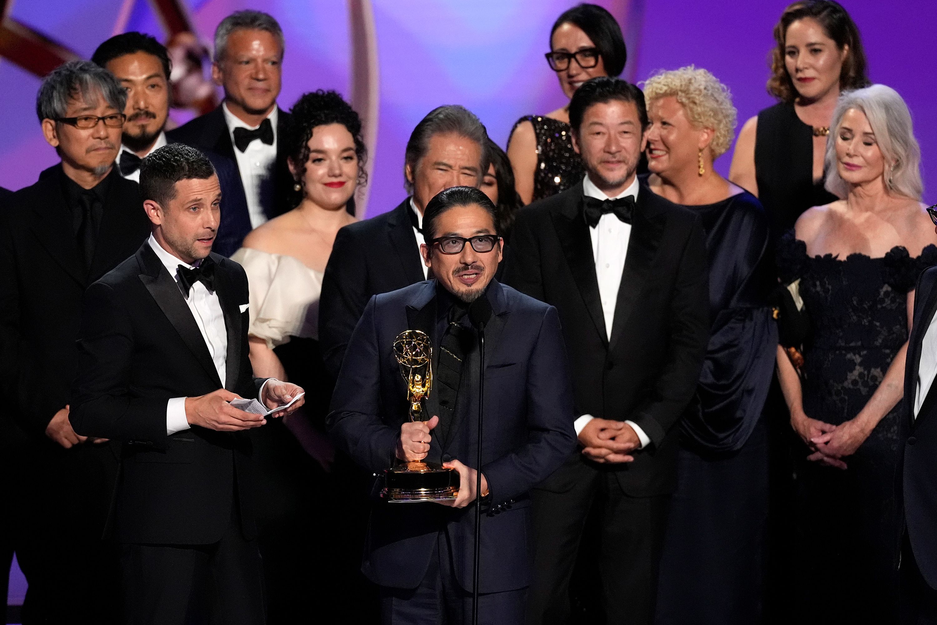 Emmy highlights: ‘Shōgun’ makes history, surprises and a ‘meow’ heard ...