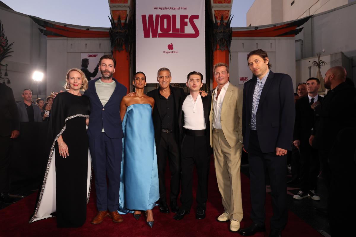 Hollywood Shines: Brad Pitt and George Clooney Steal the Show at U.S ...