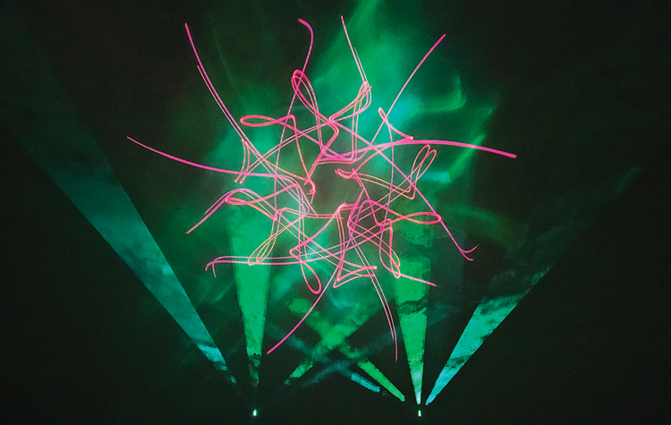 Lasers and music collide at Science Museum’s Dome | Richmond Free Press ...