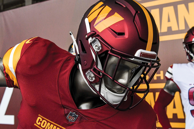 Commanders uniforms rank last in NFL fan survey | Richmond Free Press ...