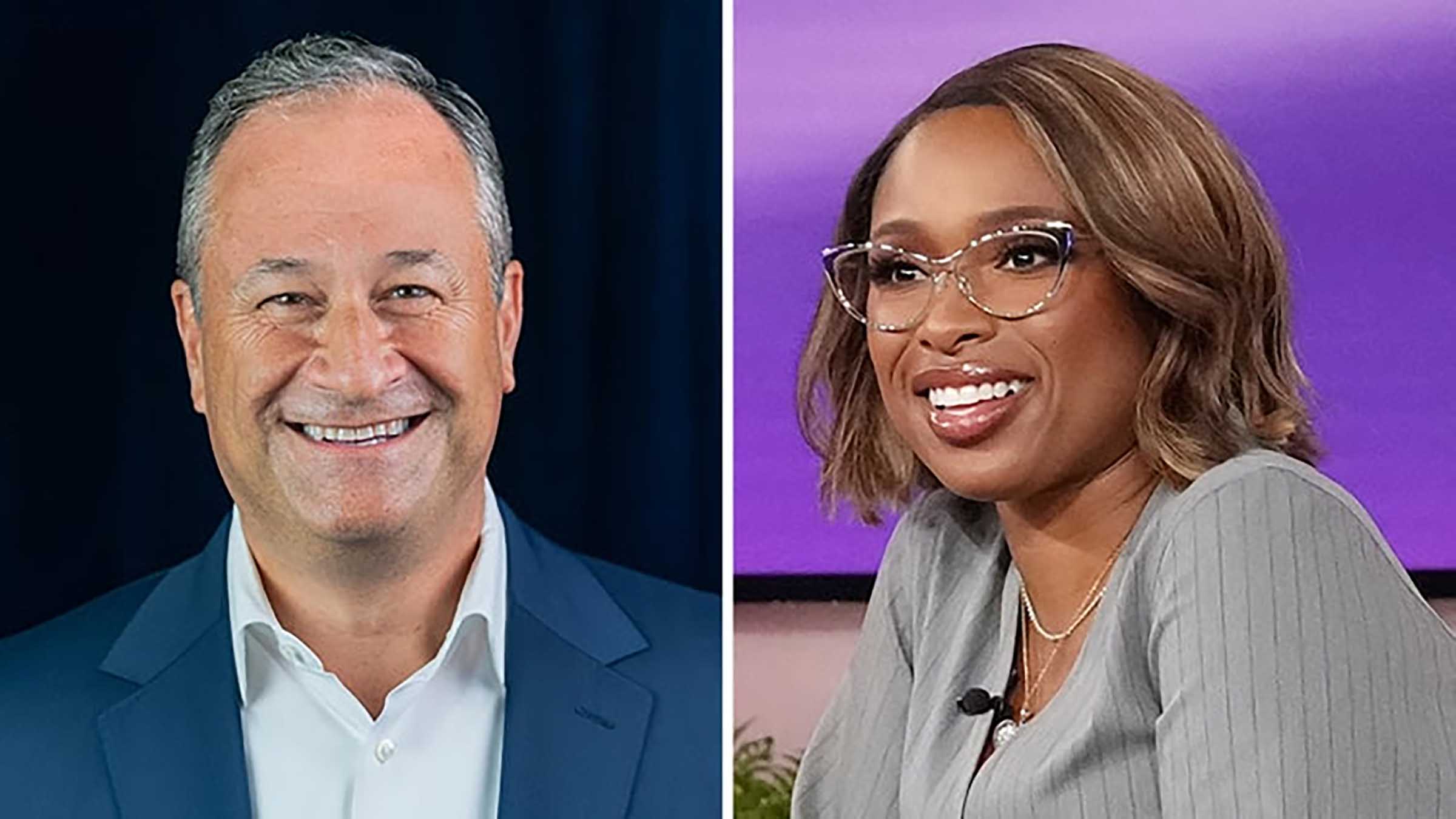 Second Gentleman Doug Emhoff Joins Jennifer Hudson for a Must-Watch ...