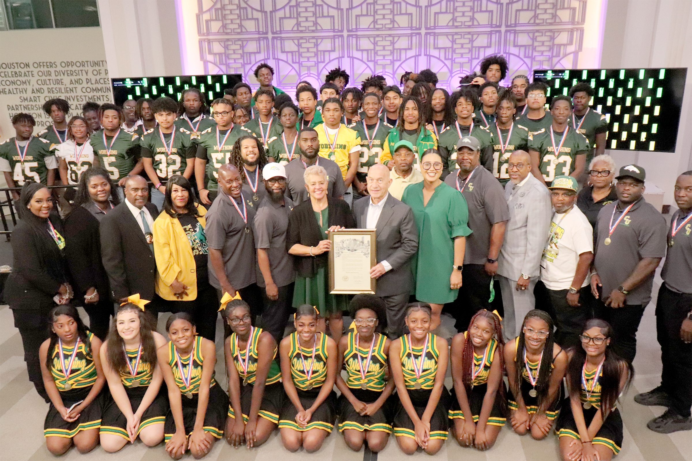 Celebrating the Victory of Champions: Worthing High School Colts Make ...