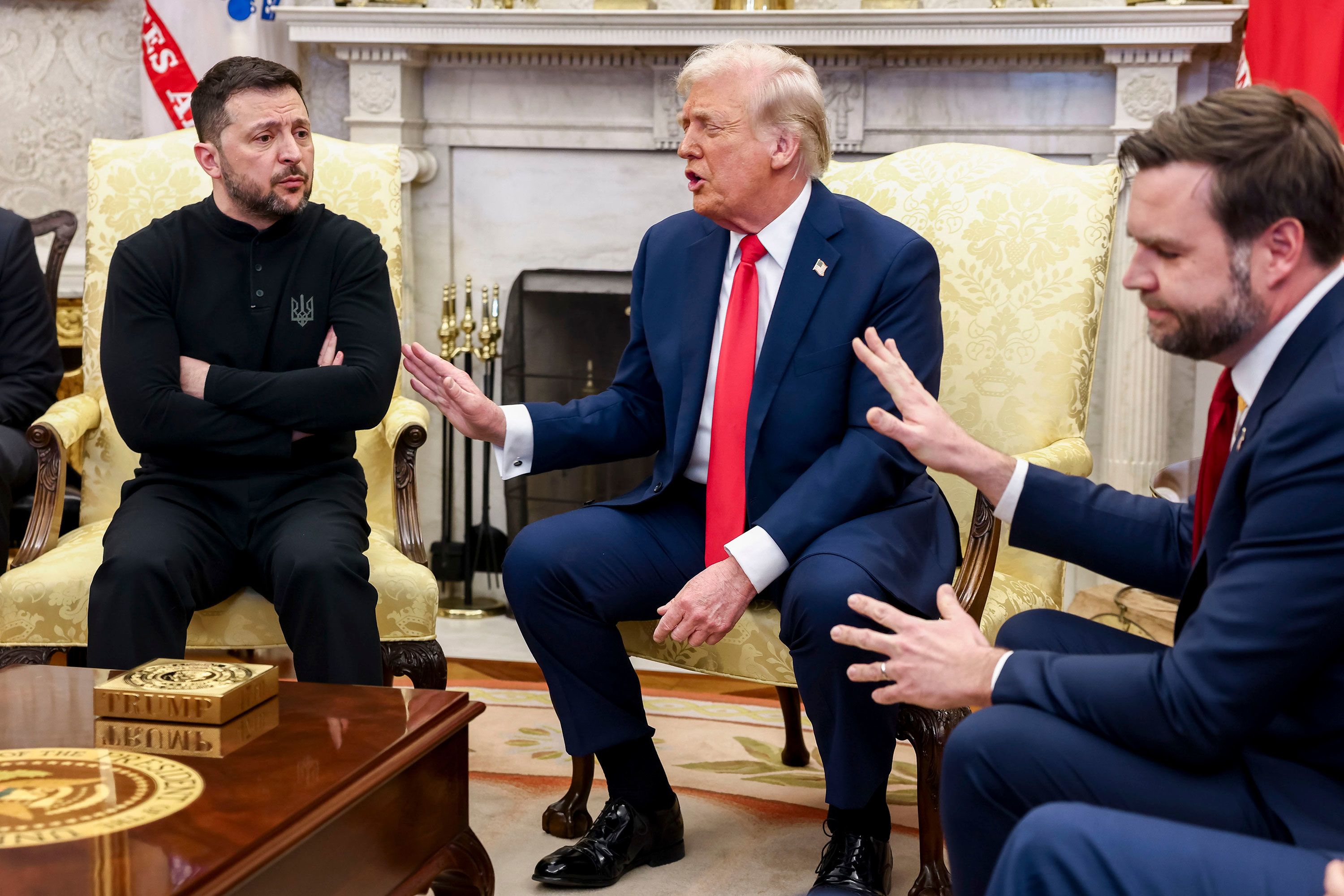 Trump, Vance castigate Zelensky in tense Oval Office meeting | Houston ...