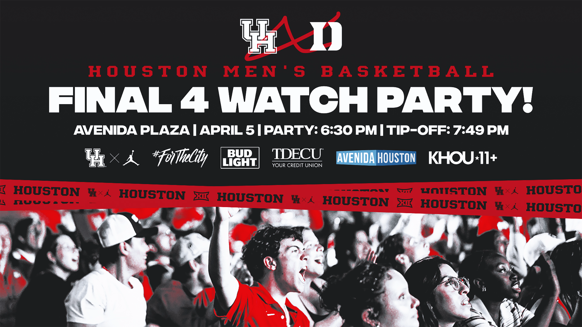 💥 H-Town Hysteria! UH Cougars Charge Into Final Four, Fans Take Over ...