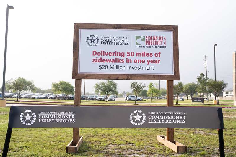 Commissioner Lesley Briones Celebrates Completion Of 14 Miles Of New