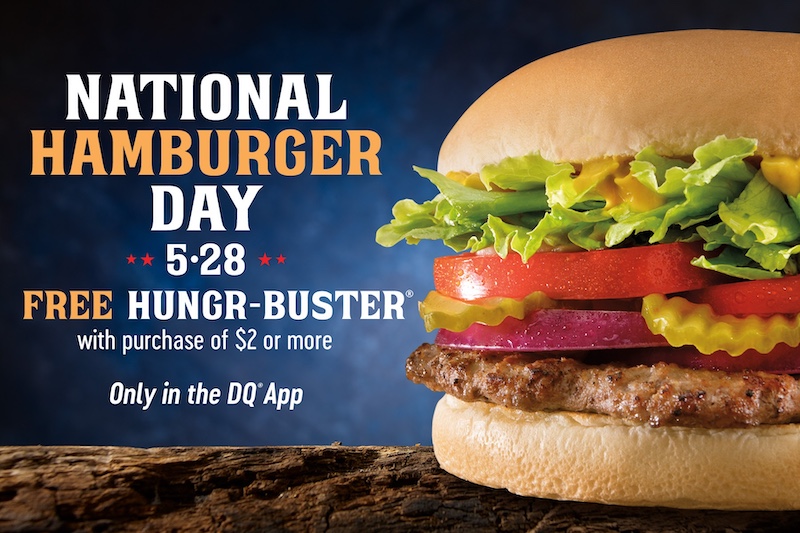 Free Hungr-Buster® with $2 App Purchase at DQ® Texas on Burger Day ...