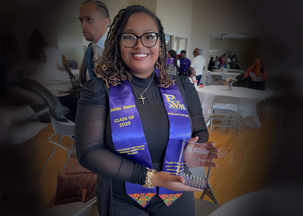 Trailblazing Scholar: Ariel Smith Becomes First Graduate of PVAMU’s ...