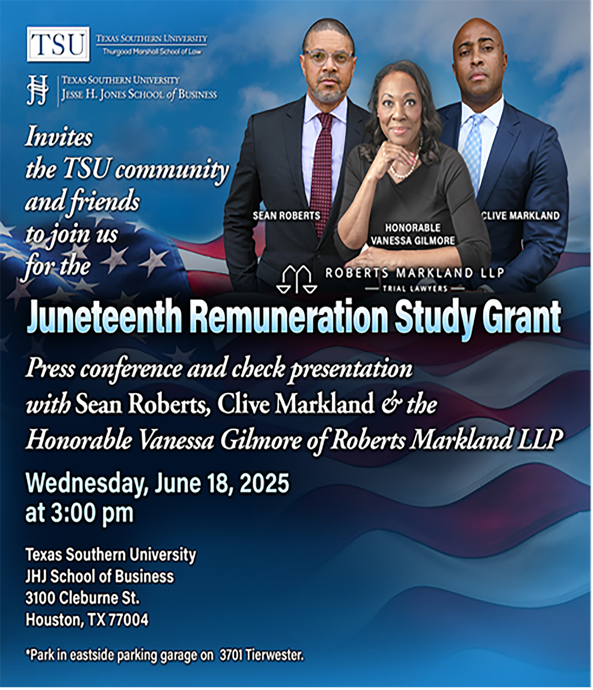 Roberts Markland LLP and Texas Southern University Unite to Launch ...