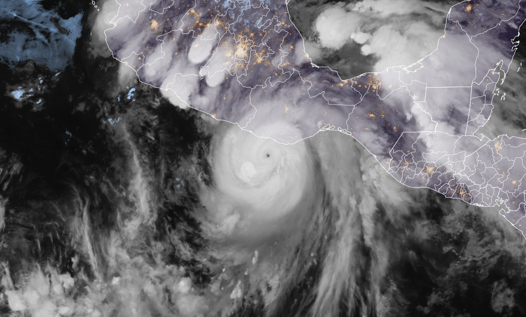 Erick makes landfall as a Category 3 hurricane, the strongest to hit ...