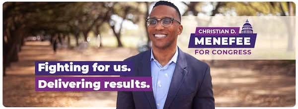 Christian Menefee Aims to Bring Experience and Leadership to Congress ...