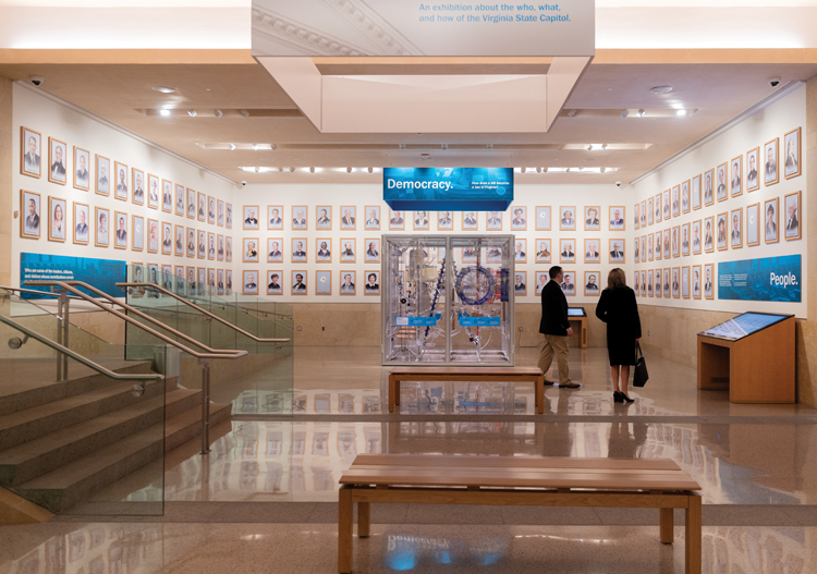 Virginia General Assembly debuts permanent Capitol exhibit | Richmond ...